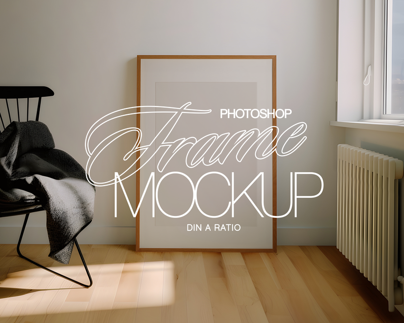 DIN A Frame with Editable Frame Finish and Background Options | PHOTOS ...