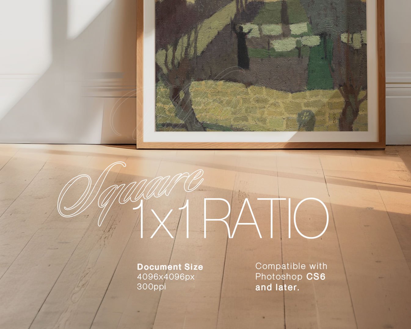 1x1 Frame Classic Loft Mockup – WasMockups