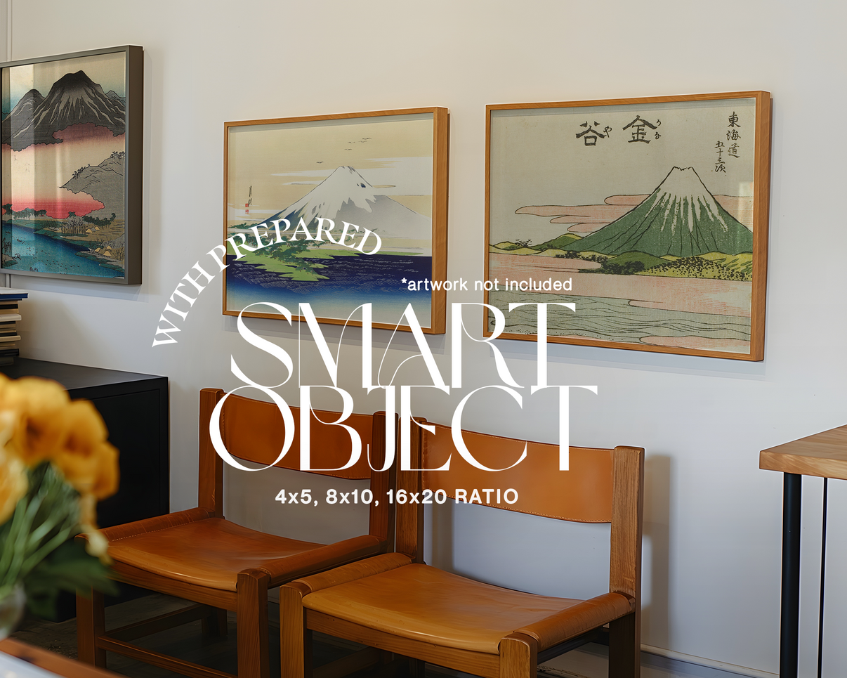 5x4 and 4x5 Frames in Cosy Home Studio Mockup – WasMockups